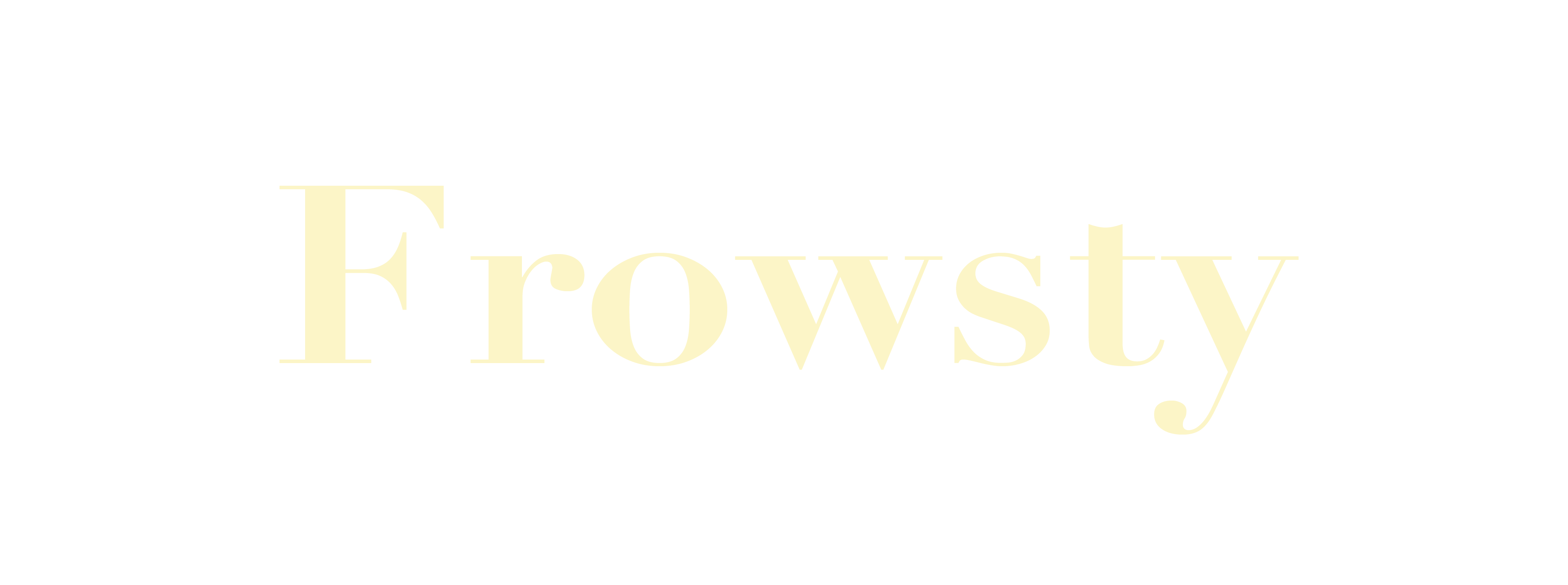 Frowsty - Word Daily