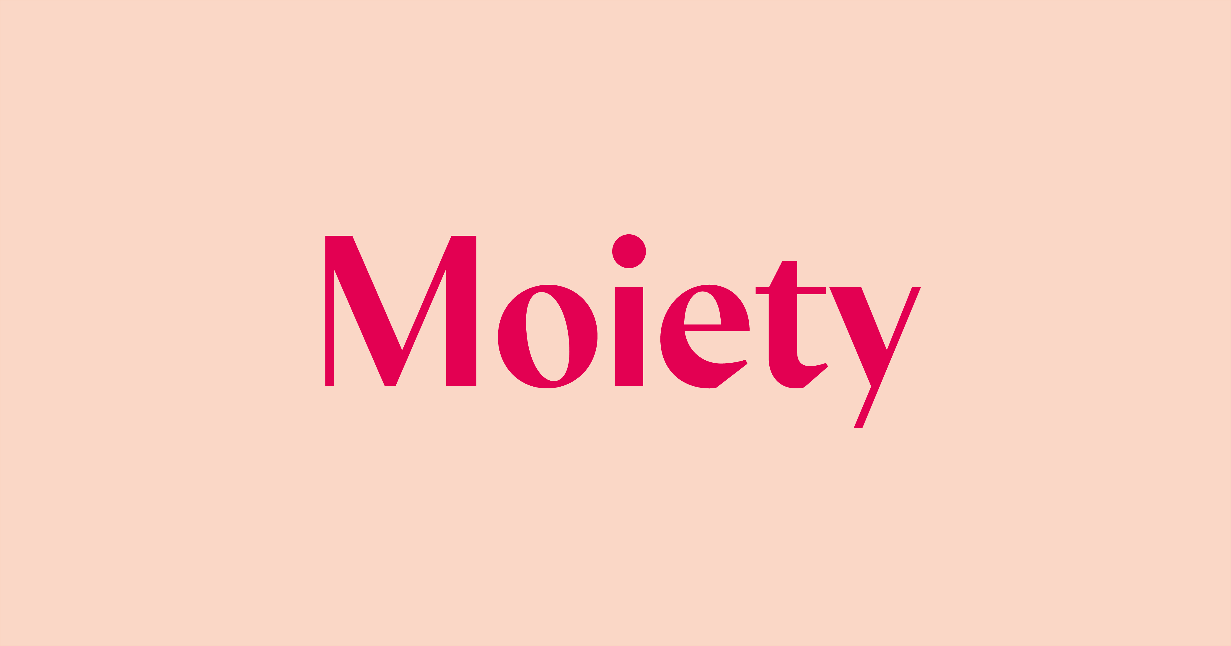 Moiety - Word Daily