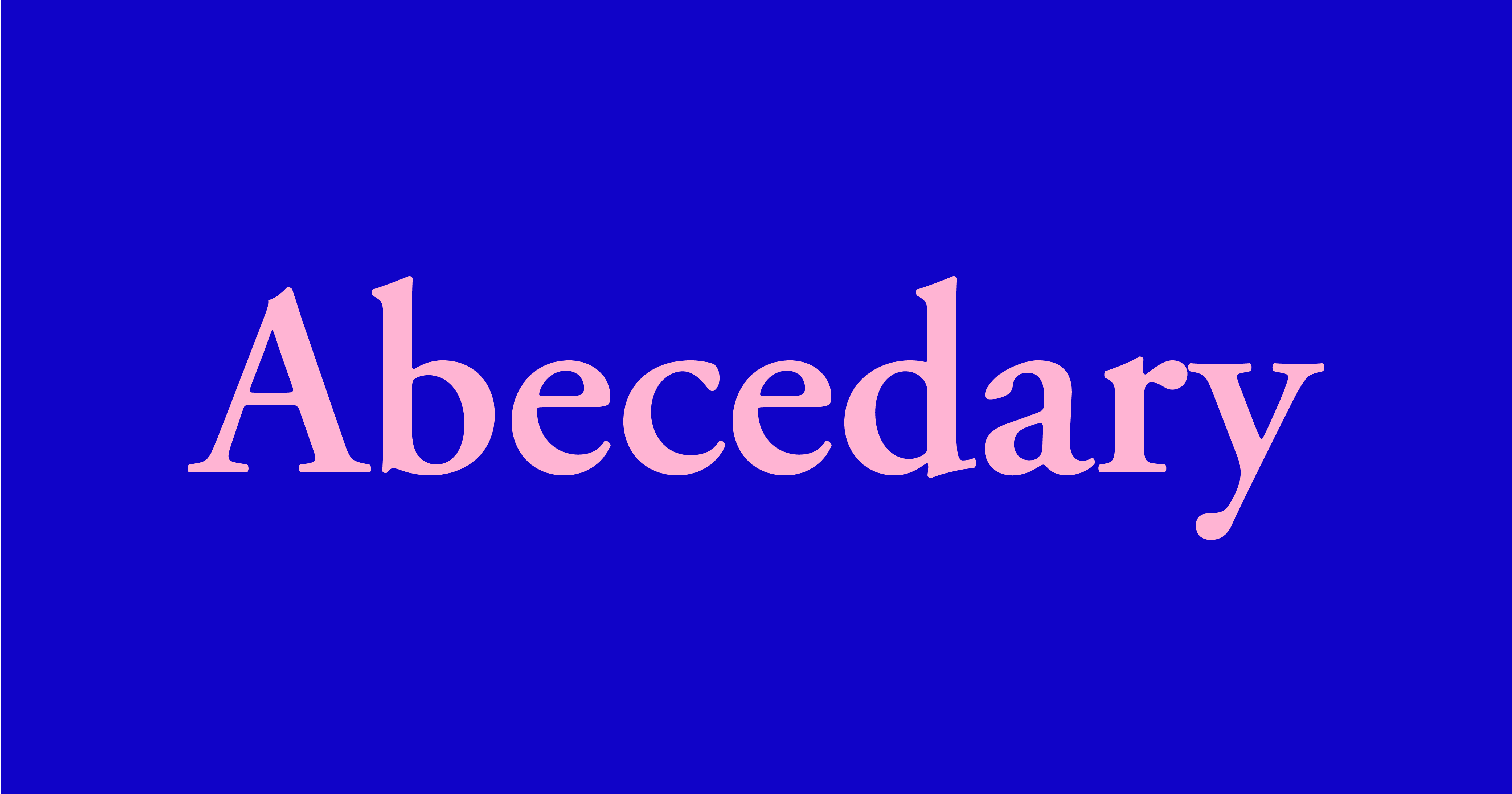 Abecedary - Word Daily