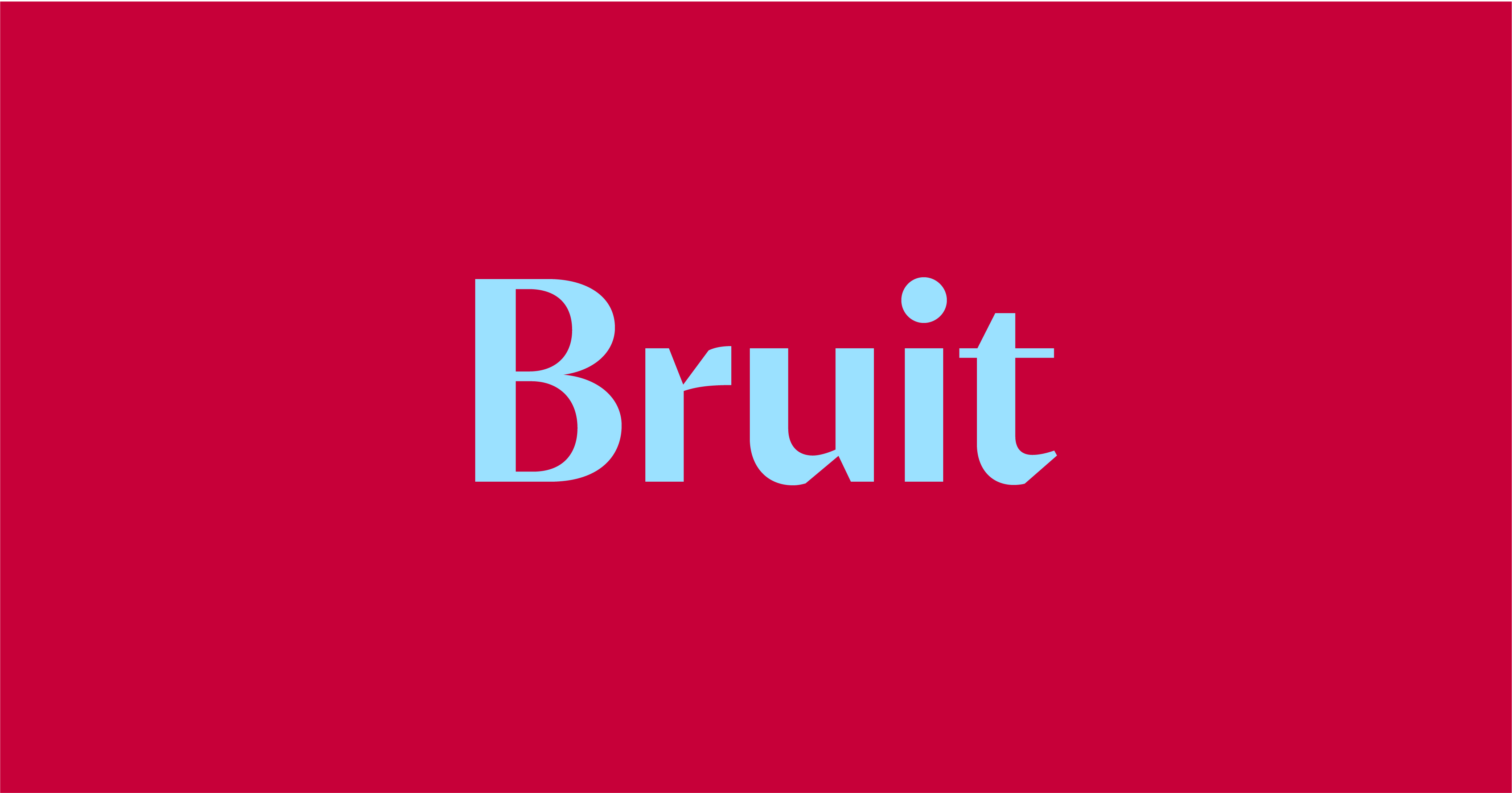 Bruit - Word Daily