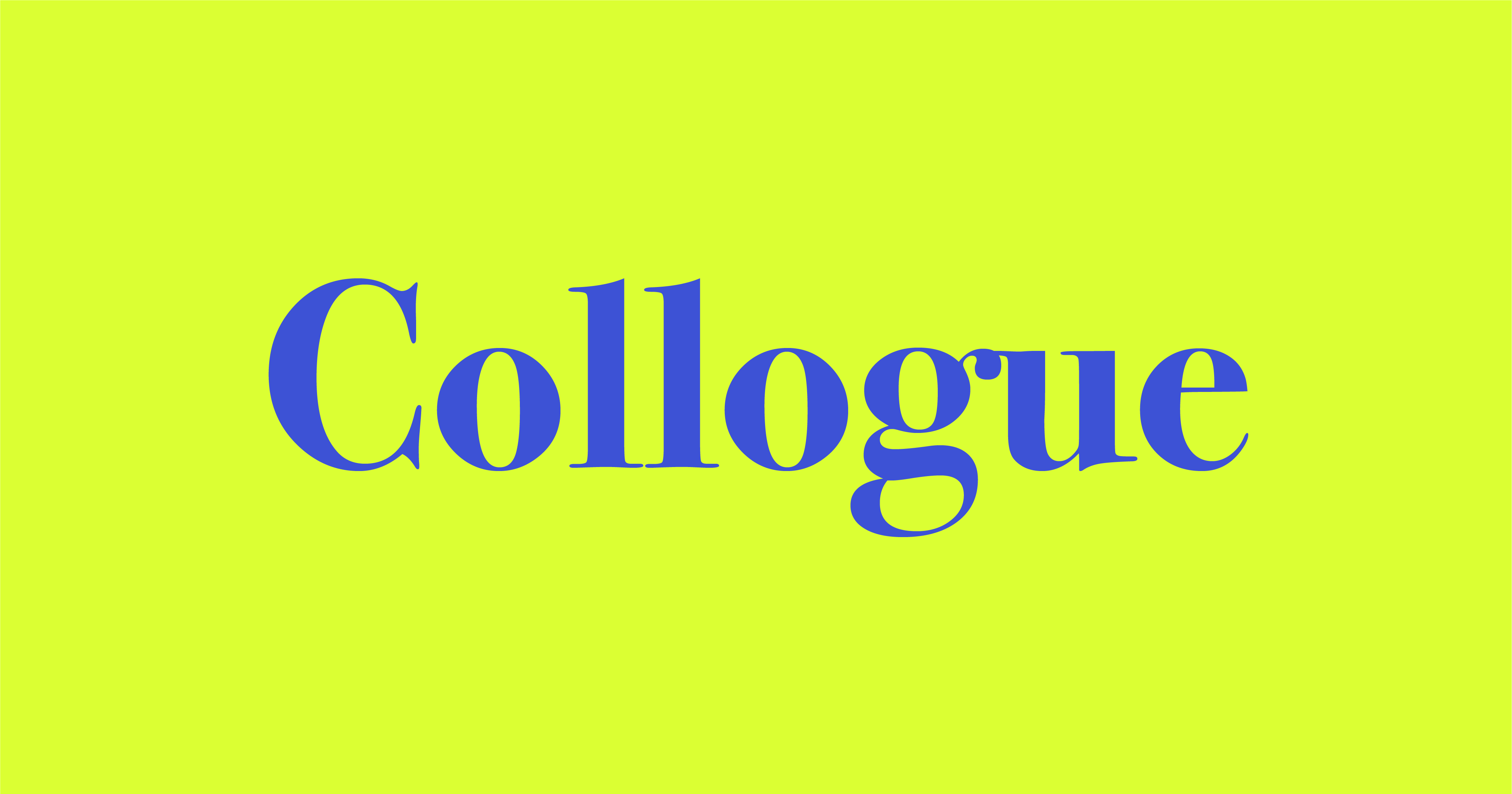 Collogue - Word Daily