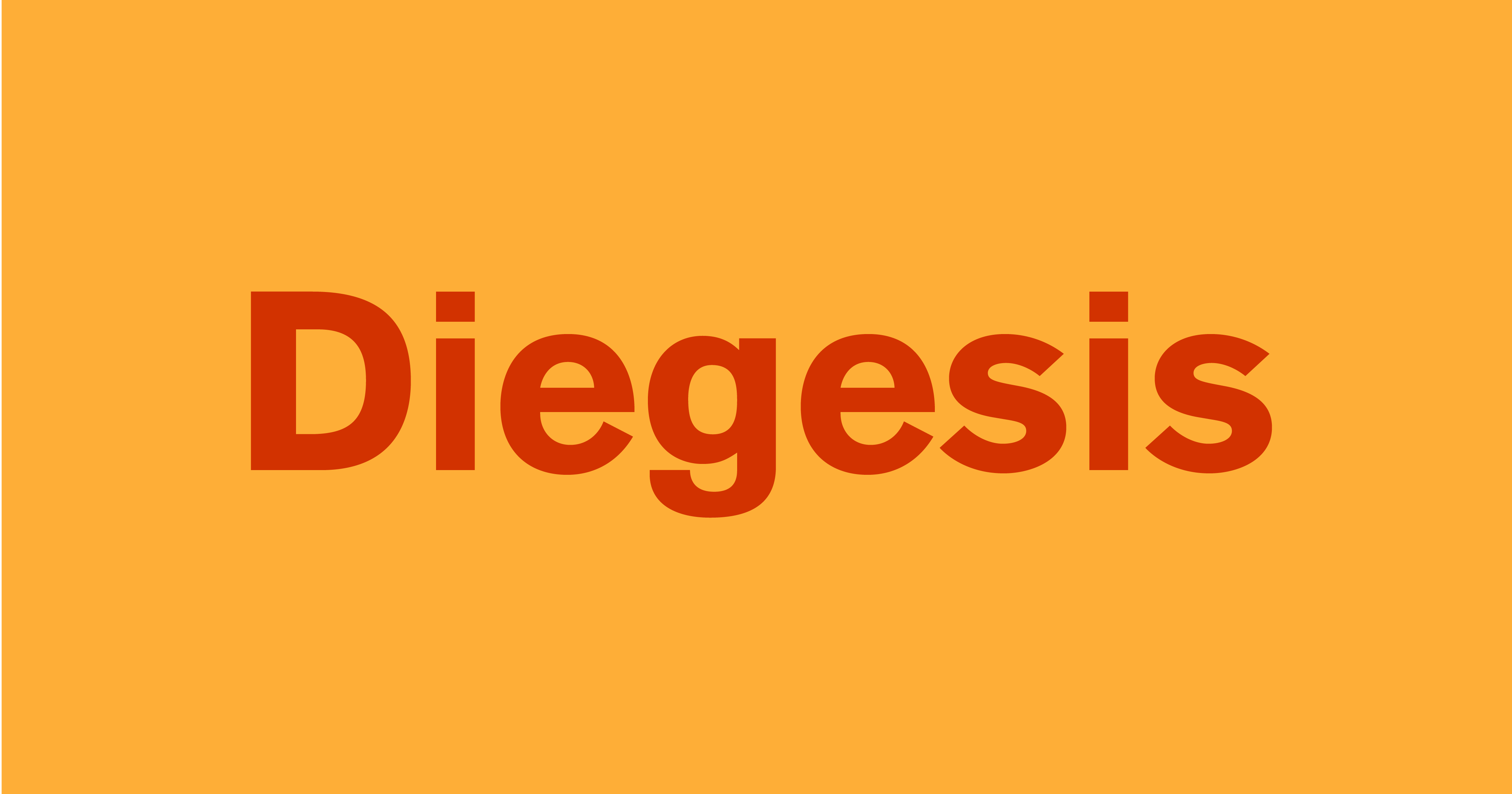 Diegesis - Word Daily