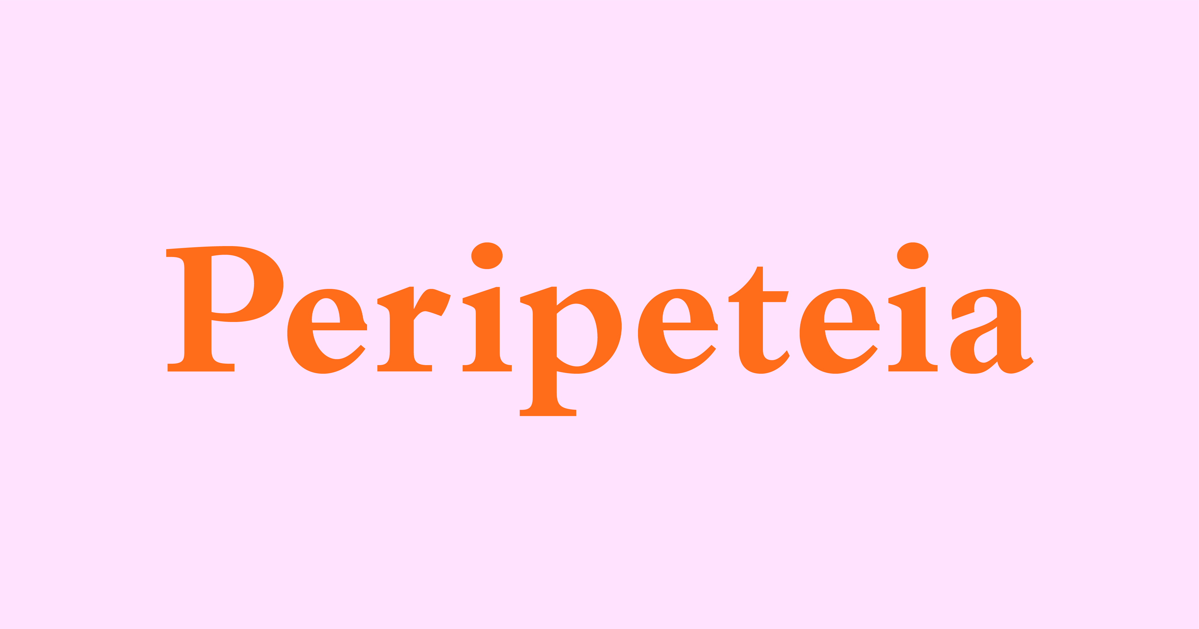 Peripeteia - Word Daily