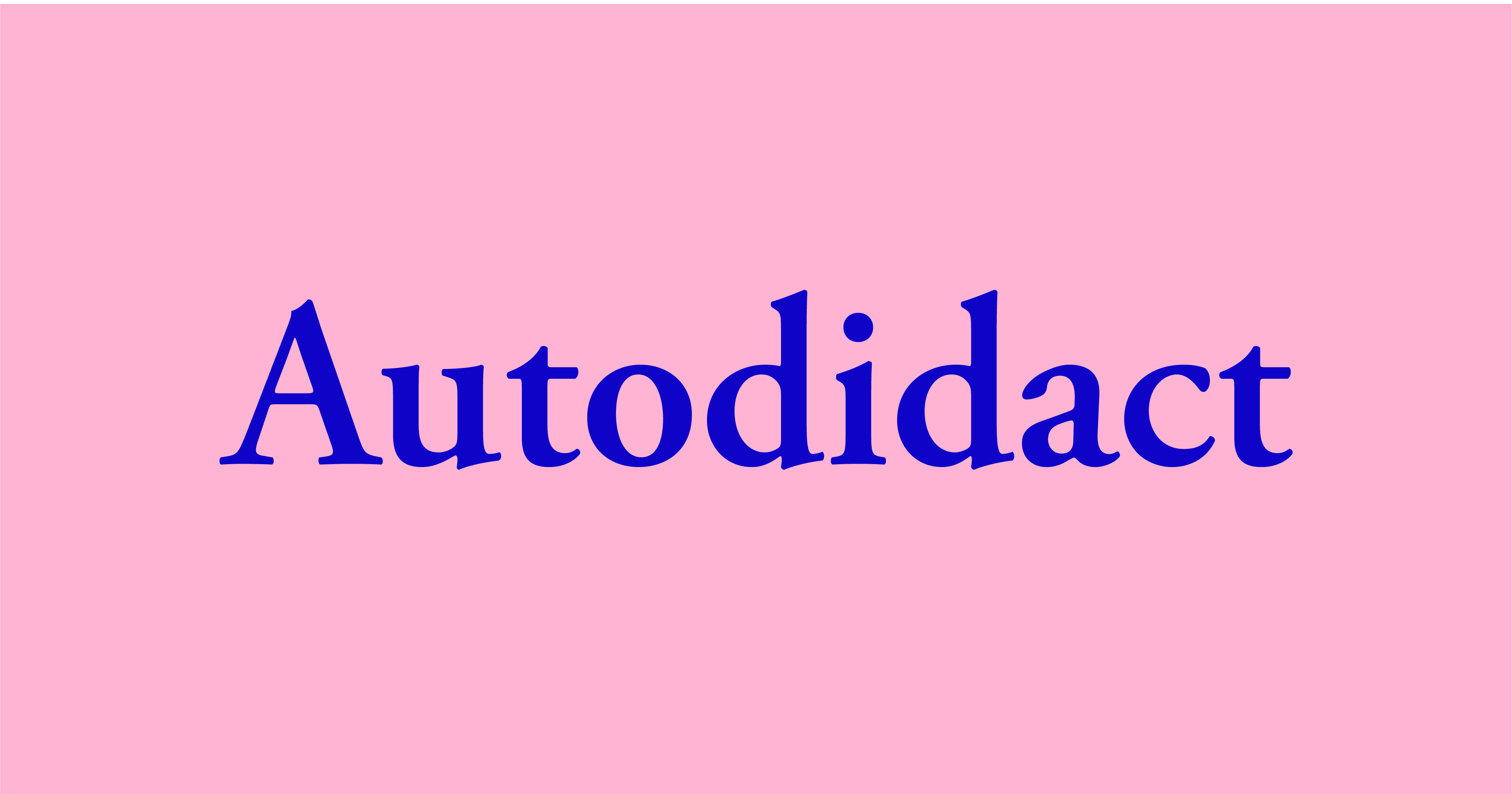 Autodidact - Word Daily