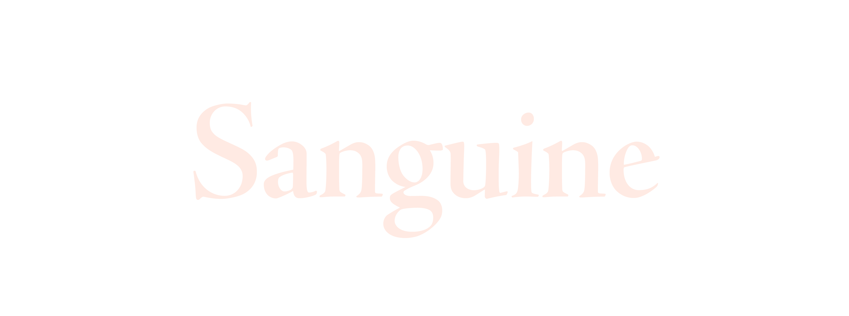 Sanguine Word Daily