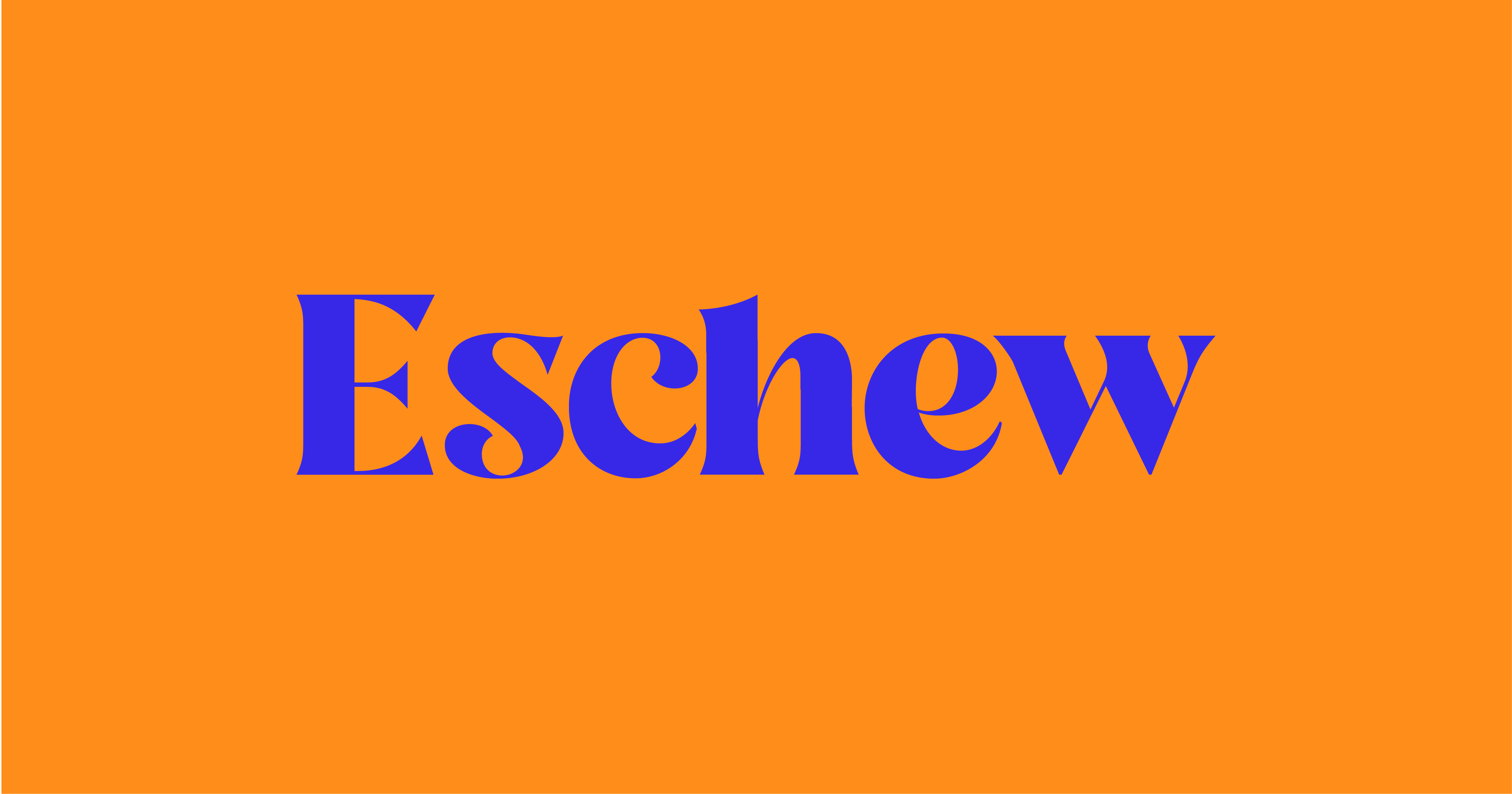 Eschew - Word Daily