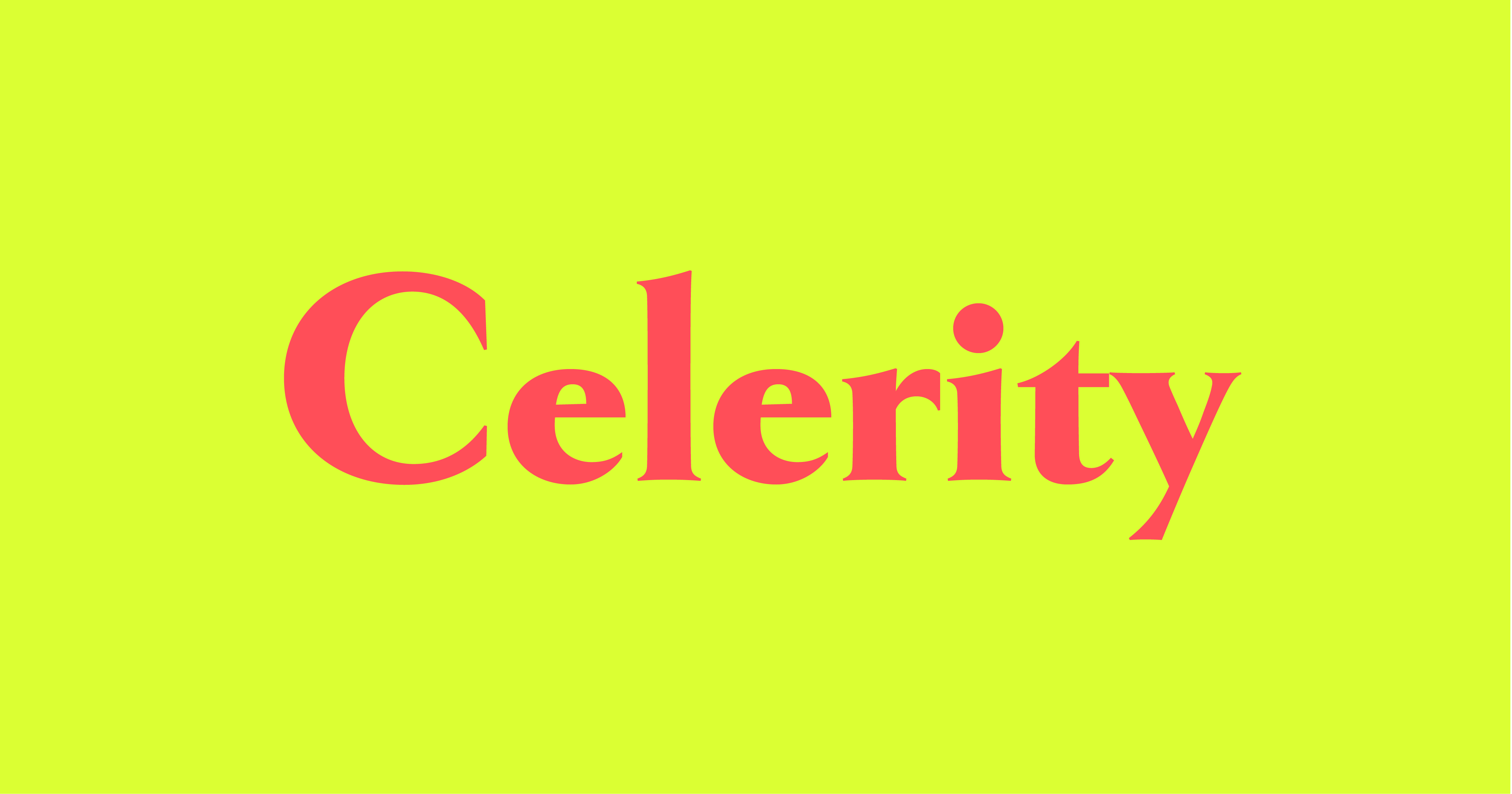 Celerity - Word Daily
