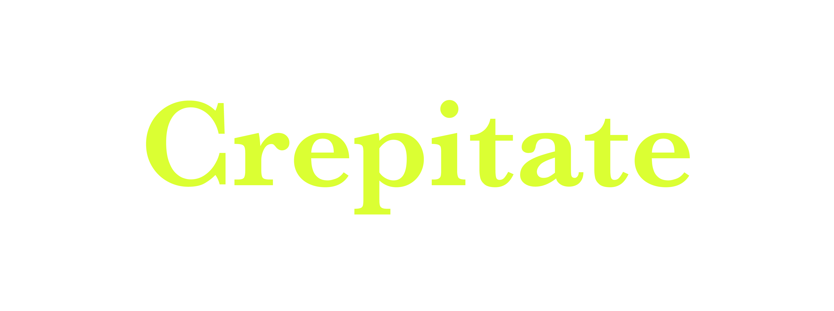 Crepitate - Word Daily