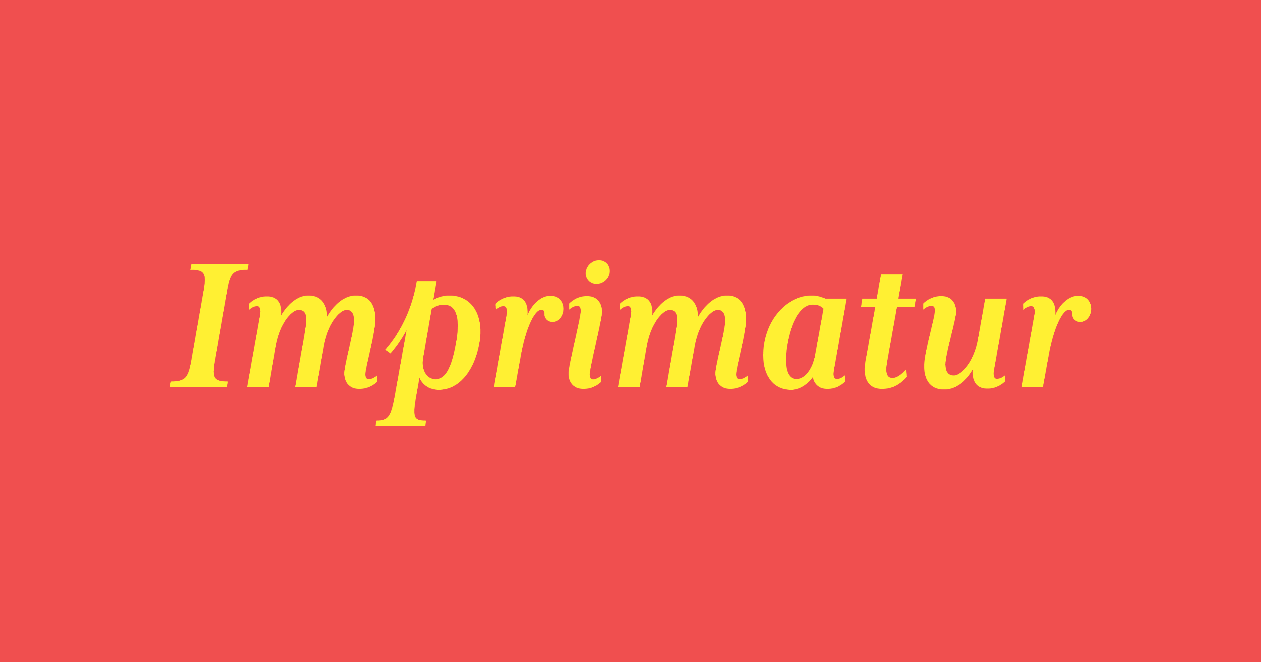 Imprimatur - Word Daily