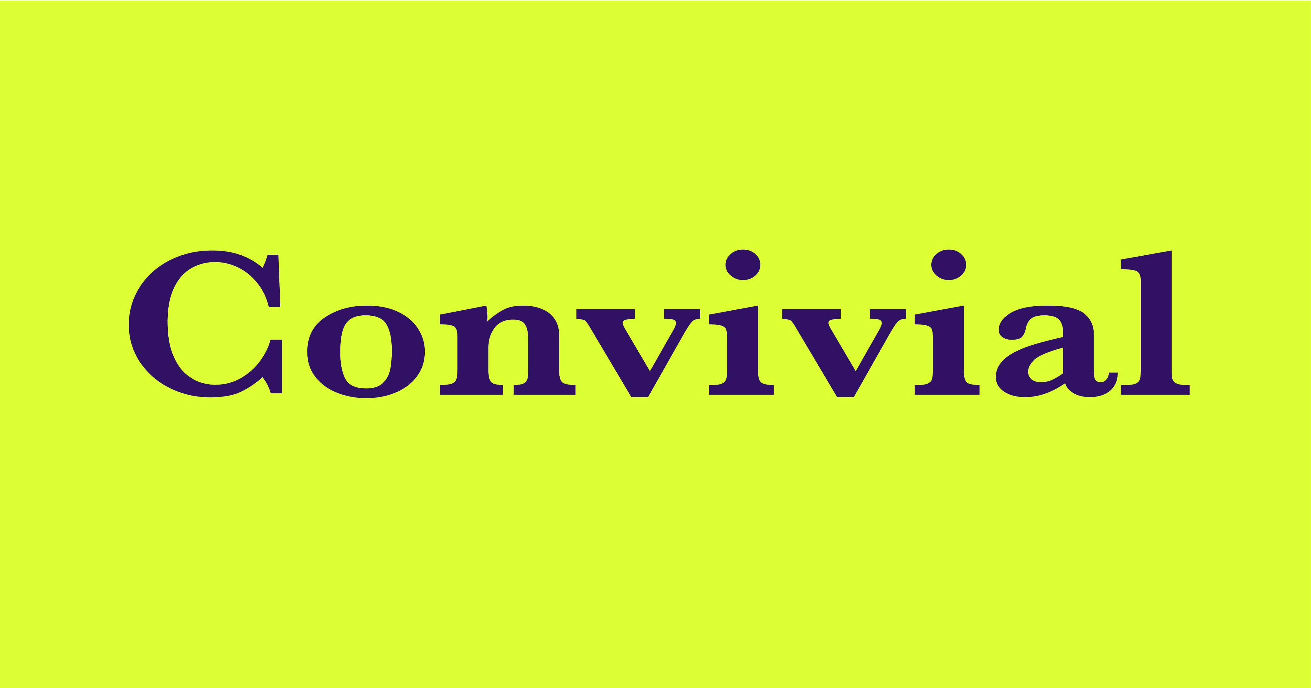 Convivial - Word Daily