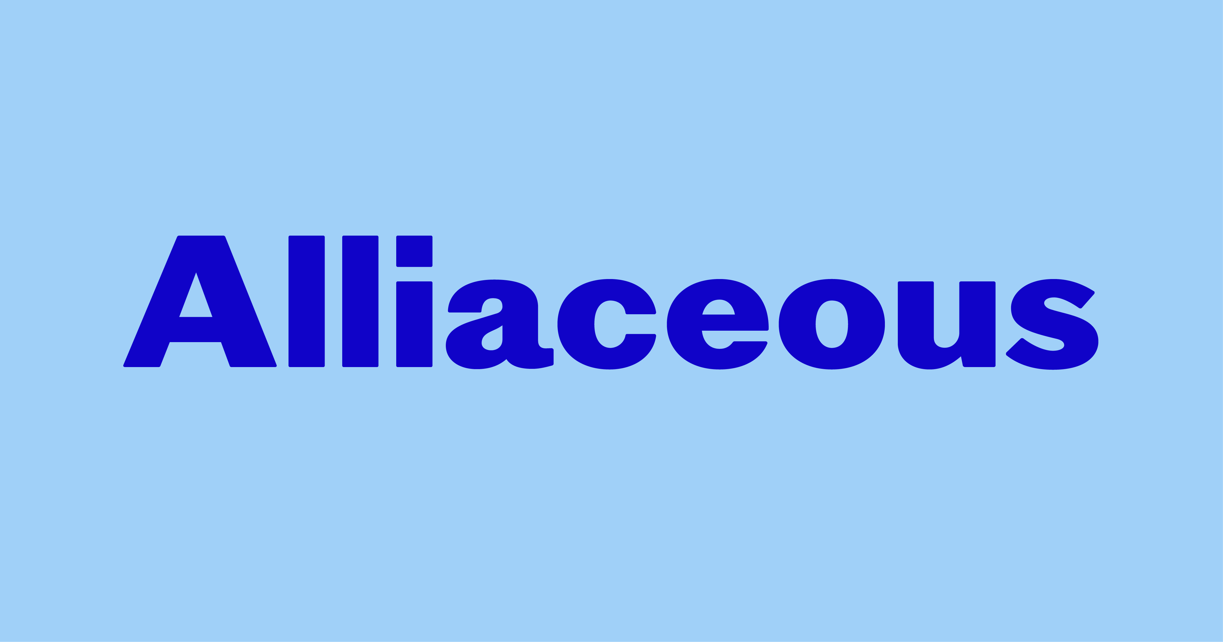 Alliaceous - Word Daily