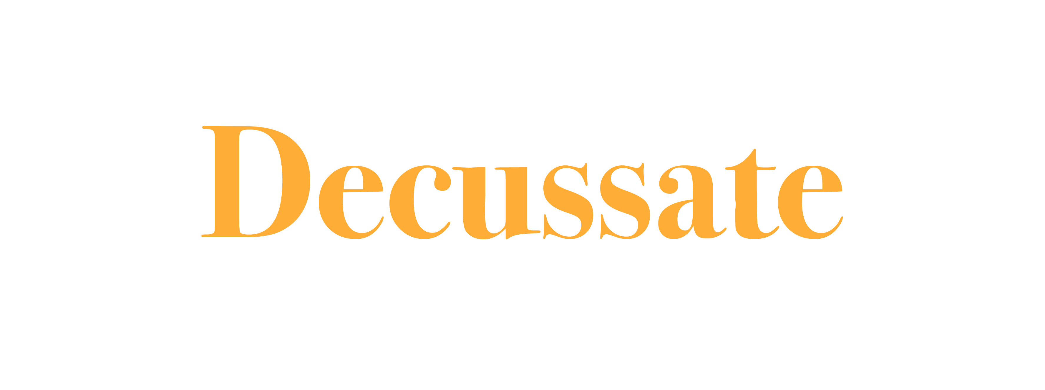 Decussate - Word Daily