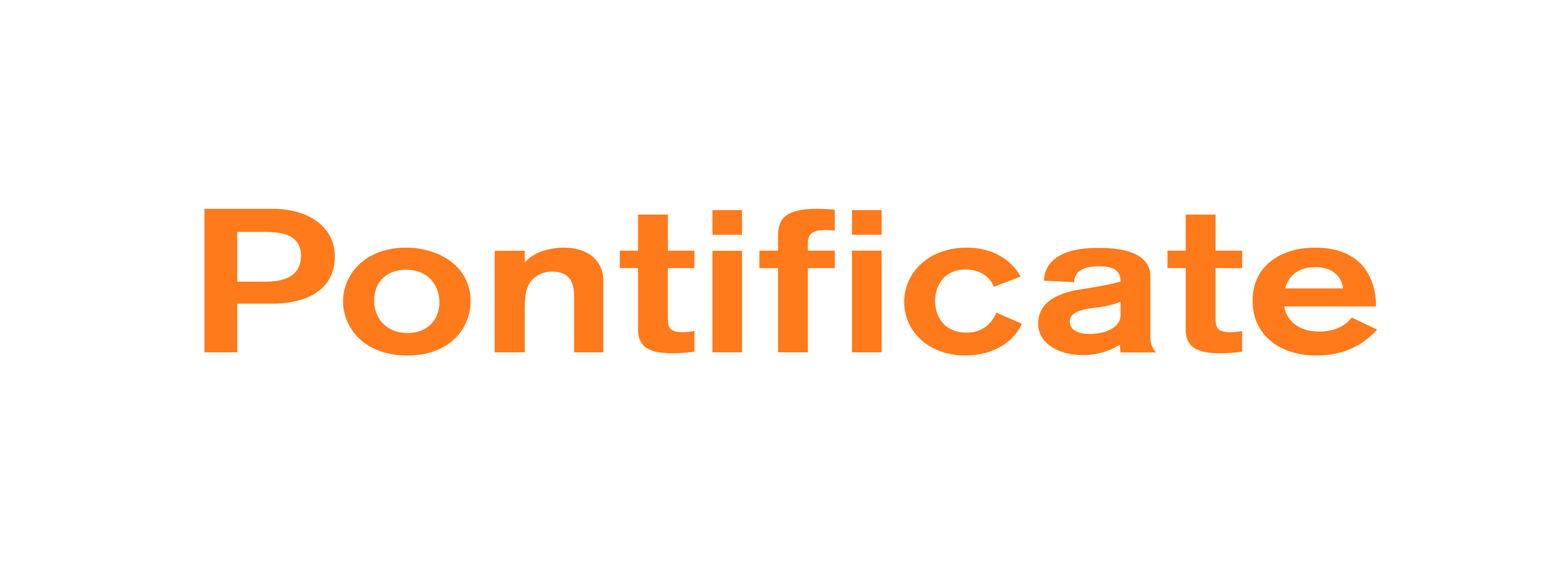 Pontificate - Word Daily