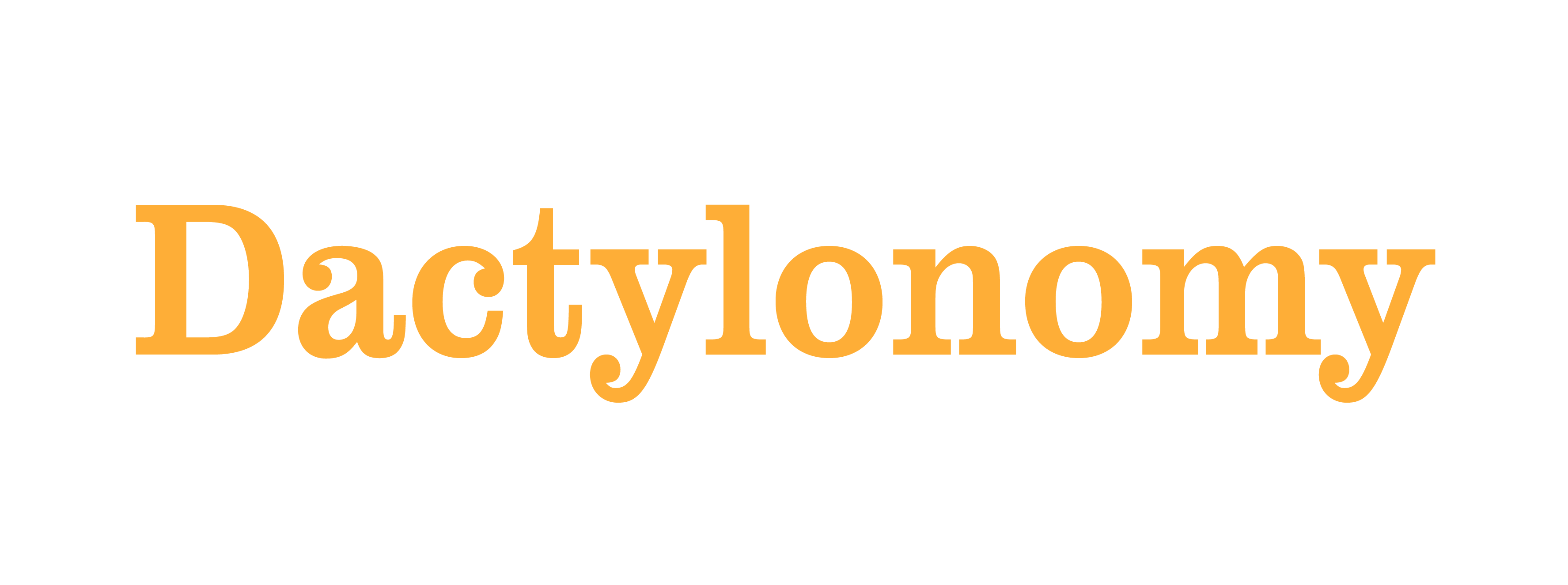 Dactylonomy - Word Daily
