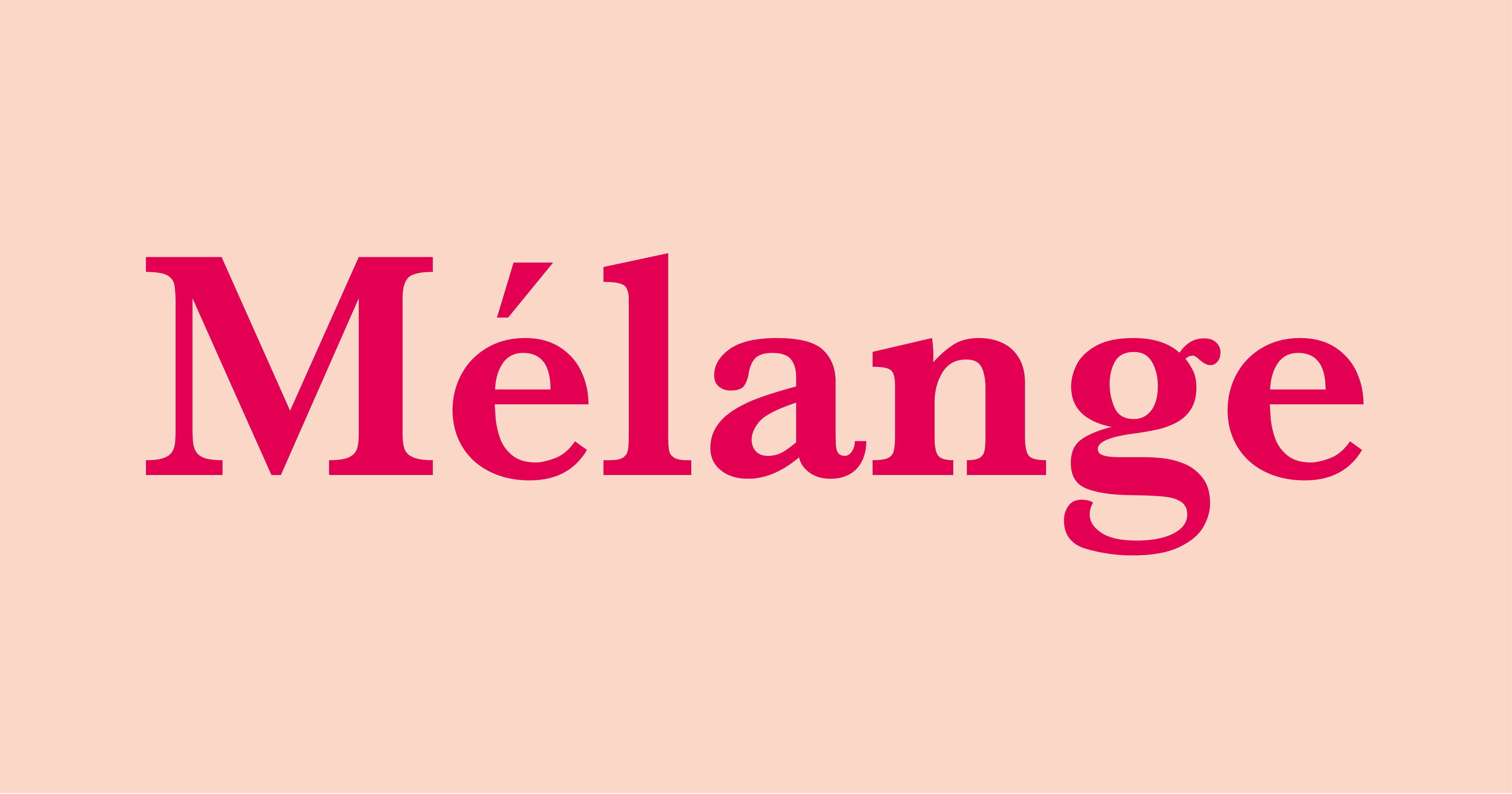 Mélange - Word Daily