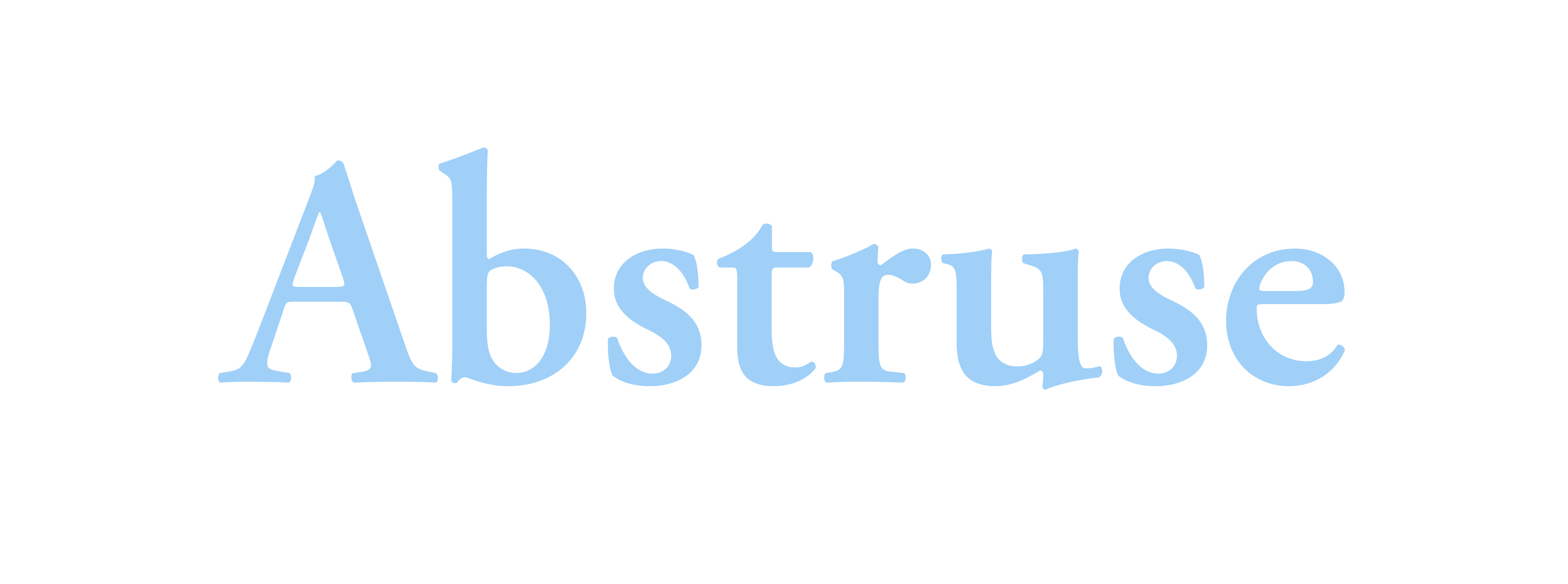 Abstruse - Word Daily