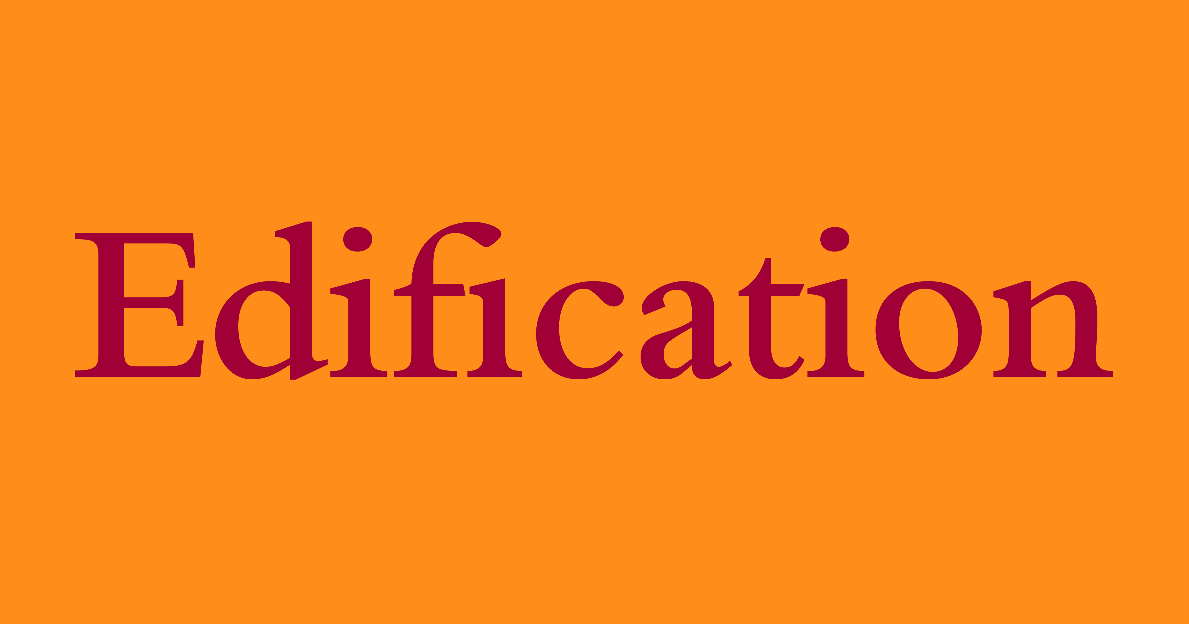 Edification - Word Daily