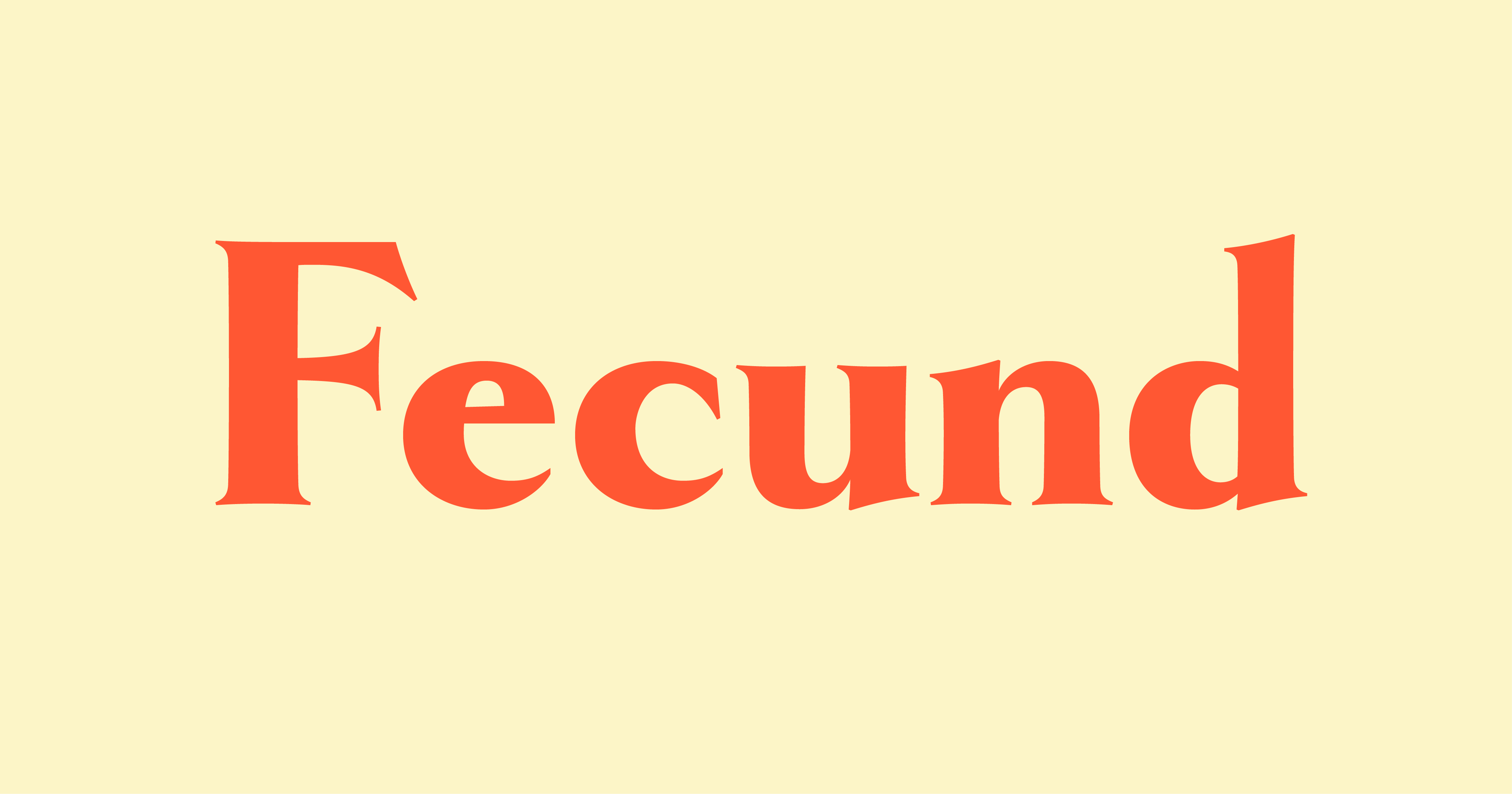Fecund - Word Daily
