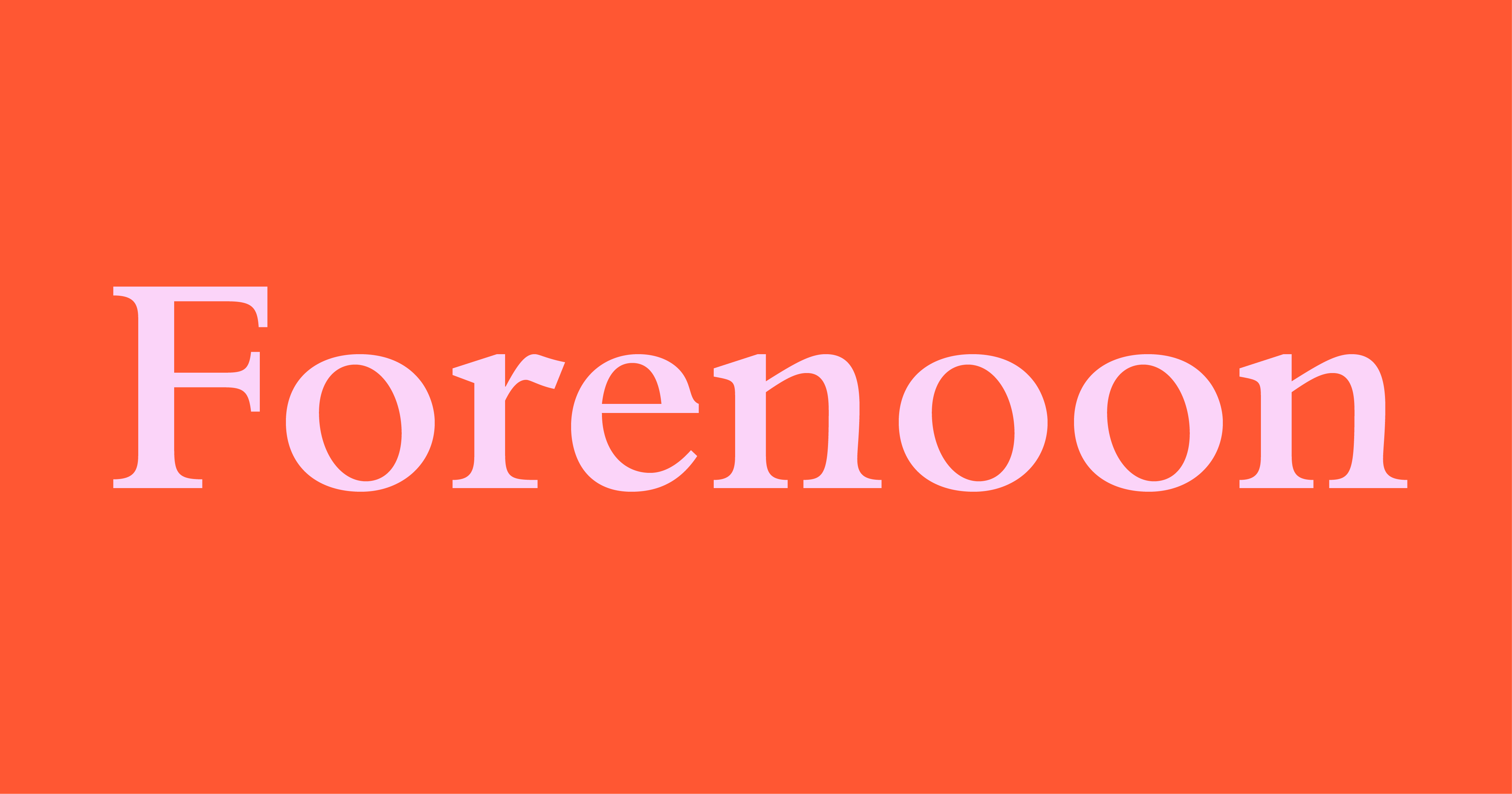 Forenoon - Word Daily