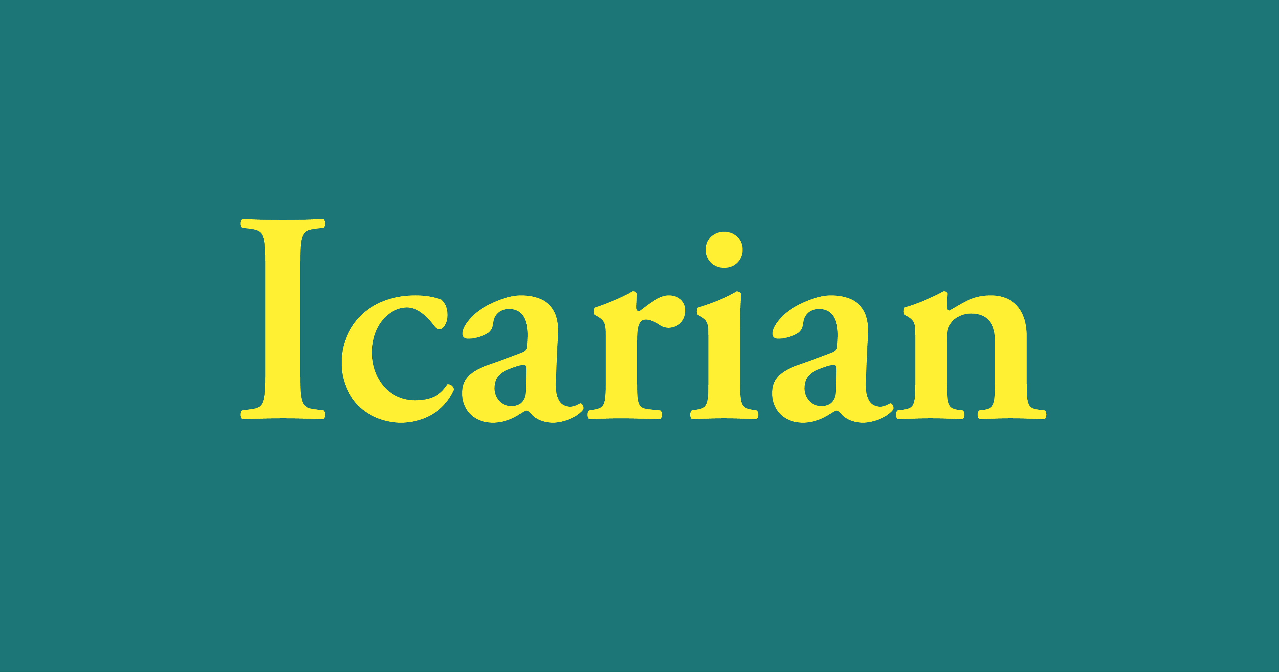 Icarian - Word Daily