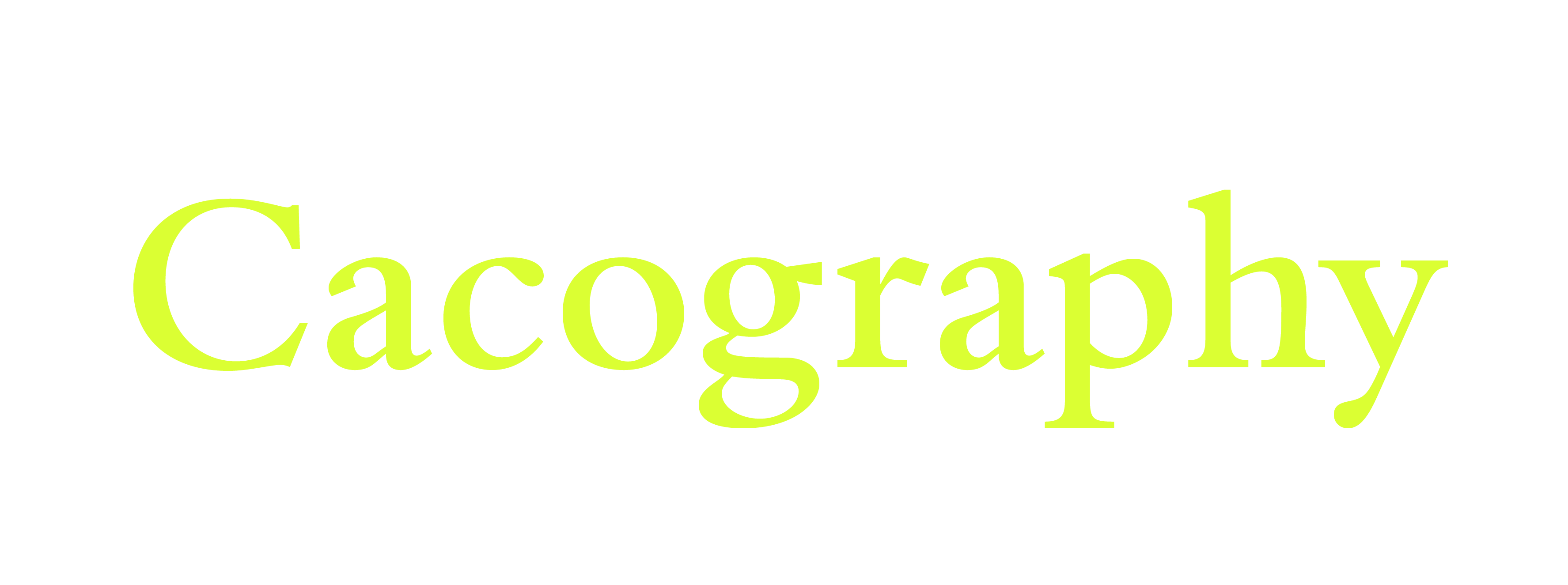 Cacography - Word Daily
